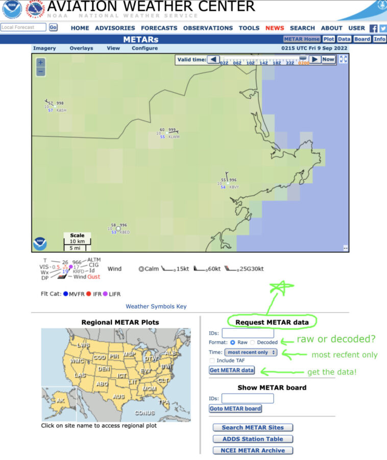 FAA CMR 114 part 107 study how to read METAR – Elementarray